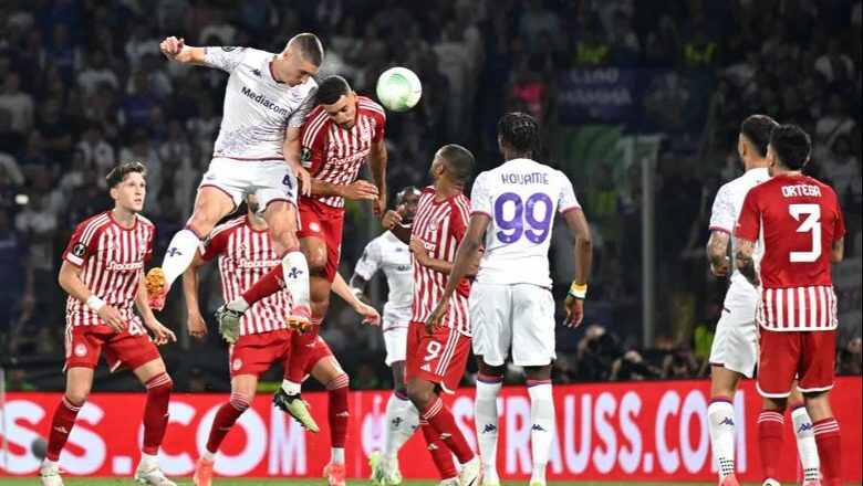 Olympiacos dhe Fiorentina po luajnë finalen e Conference League, në ...