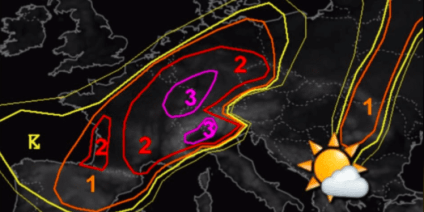 Estofex: Stuhi masive në Evropë sonte, potencial edhe për tornado ...
