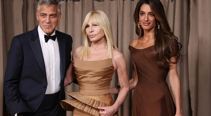 Donatella Versace vlerëson George dhe Amal Clooney: Ata po luftojnë për drejtësi në botën tonë ...