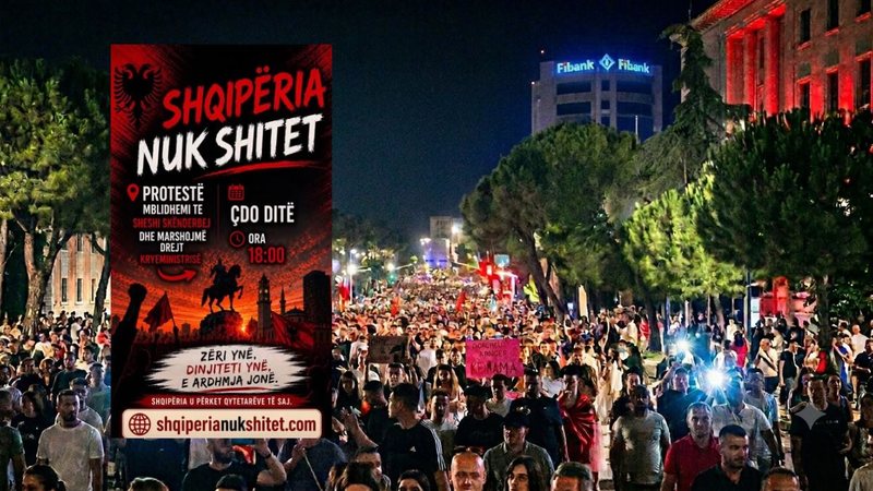 Shqipëria nuk shitet / Sot protesta e 13-të, kërkohet dorëheqja e ...